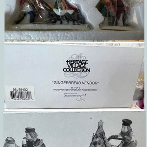 Vintage Department 56 Dickens Village Figurines, Brixton Road Watchman ...