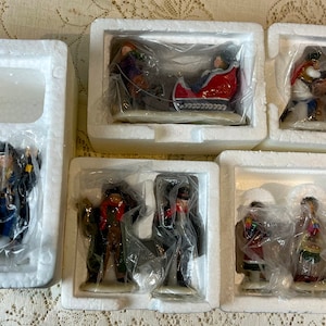 Vintage Department 56 Dickens Village Figurines, Brixton Road Watchman ...