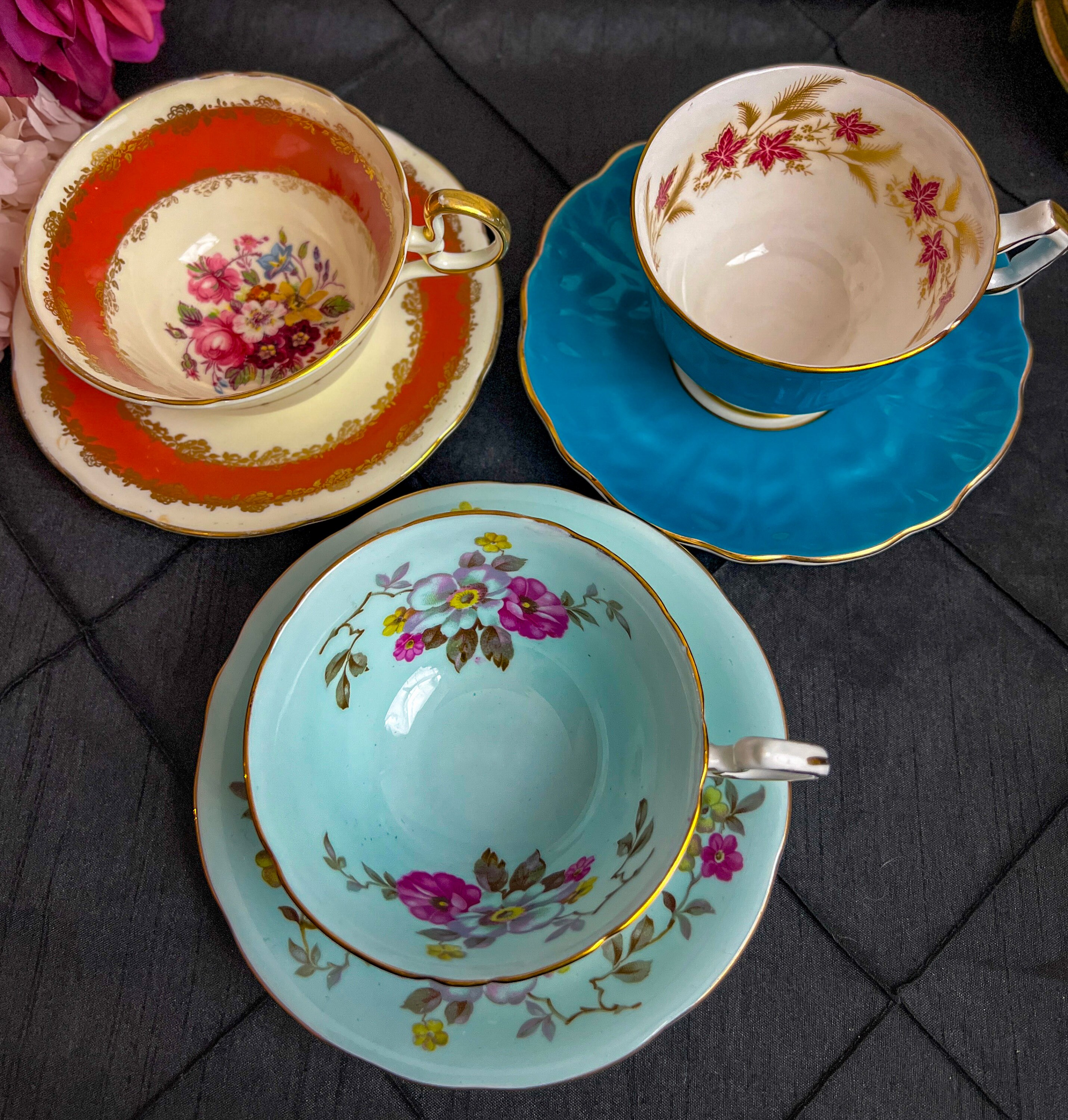 Aynsley & Paragon Bulk Lots of 6, 8, 10, 24, 60, 100 Teacup Sets, Tea ...