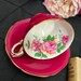 1940s Vintage Paragon Double Warrant Cabbage Rose Bouquet Teacup and ...