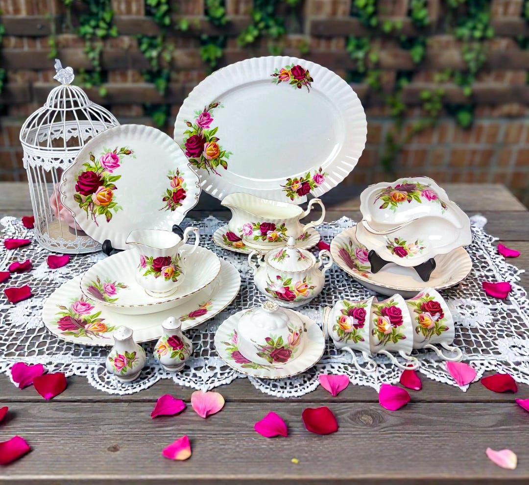Rare Royal Albert King's Ransom Dinnerware Items, Including Teapot ...