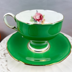 Bulk Lot of 36 Vintage English Bone China Teacups and Saucers With UPS ...