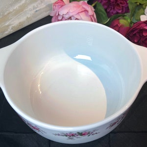 Large Royal Albert Lavender Rose Country Bakeware 3 Quart Covered ...