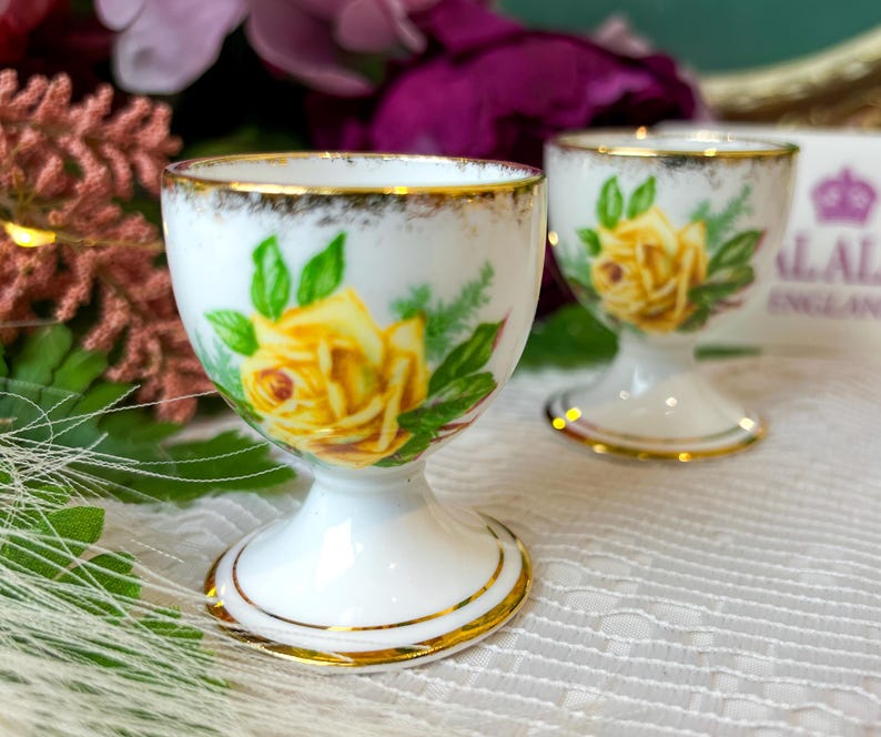 Portauova vintage Royal Albert Tea Rose, disponibili nelle forme ...