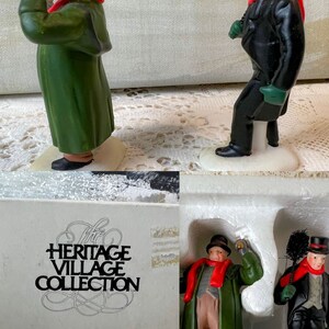 Vintage Department 56 Dickens Village Figurines, Brixton Road Watchman ...