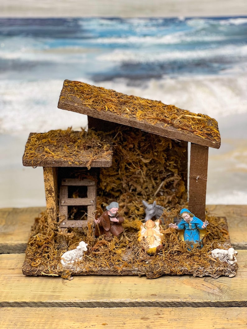 1960s Vintage Crèche Nativity Scene, Made in Italy - Etsy Australia