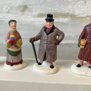 Vintage Department 56 Dickens Village Figurines, Brixton Road Watchman ...