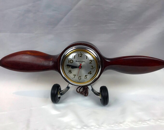 Extremely Rare & Desirable 1930s Antique Sessions Walnut Airplane ...