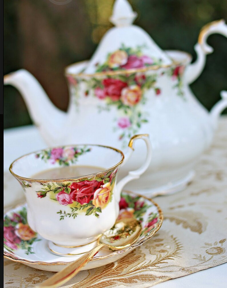 Vintage 1962 Original Backstamp Royal Albert Dinner Service - Etsy