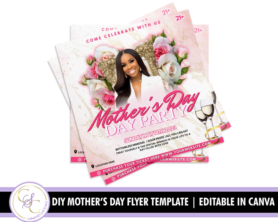 Mothers Day Event Flyer | Mothers Day Party Flyer | Mother Day ...