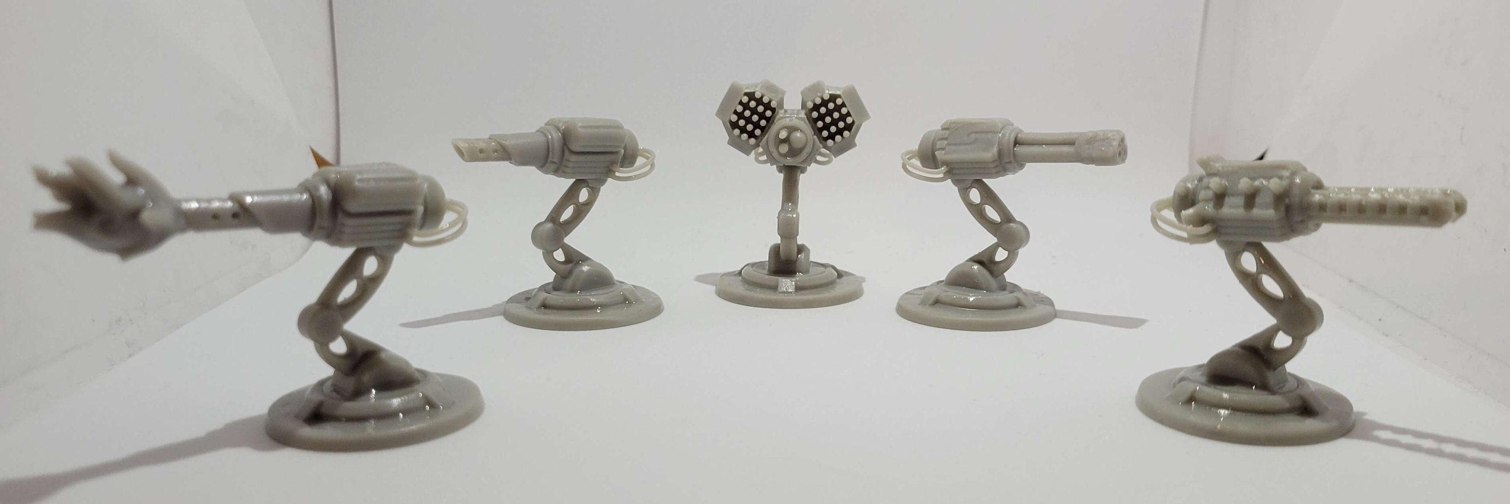 Turret Scifi Gun TTRPG Miniatures, Dungeons and Dragons, Tabletop Games ...