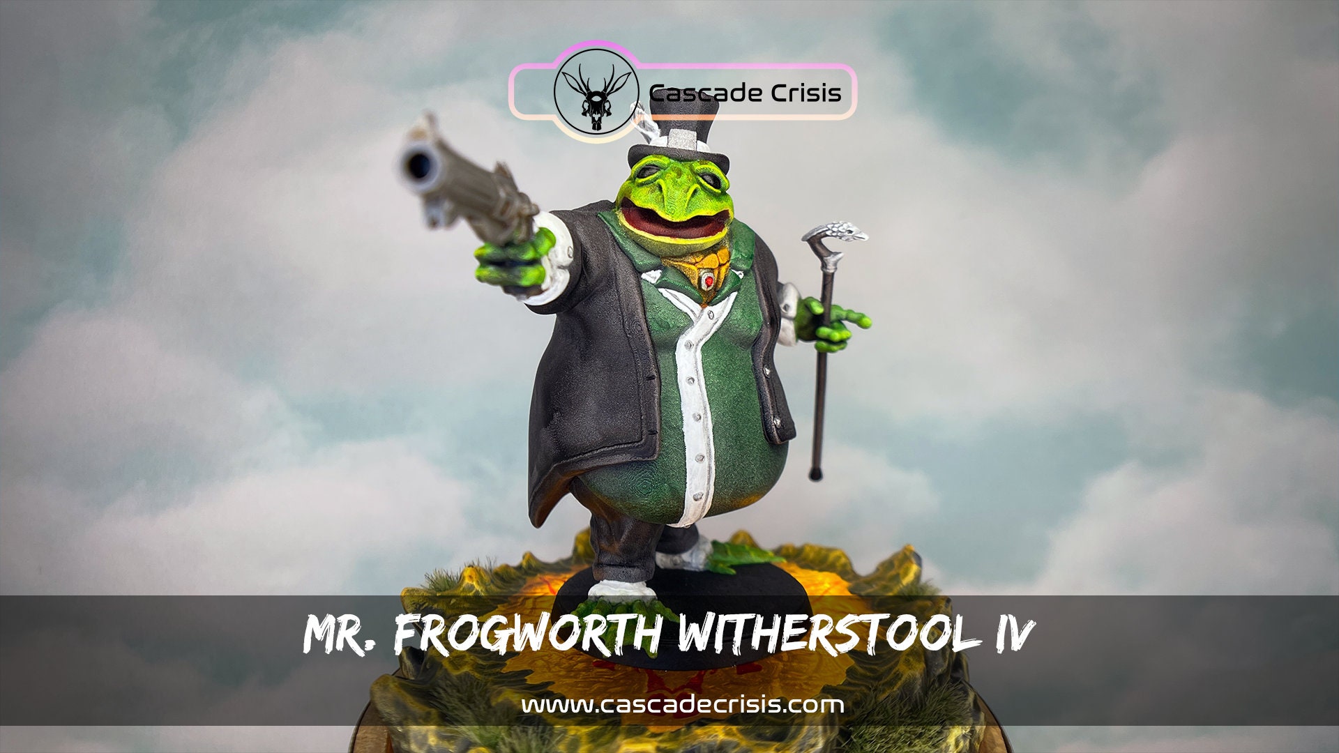 Mr.frogworth Frog Gun Man TTRPG Miniatures, Dungeons and Dragons ...