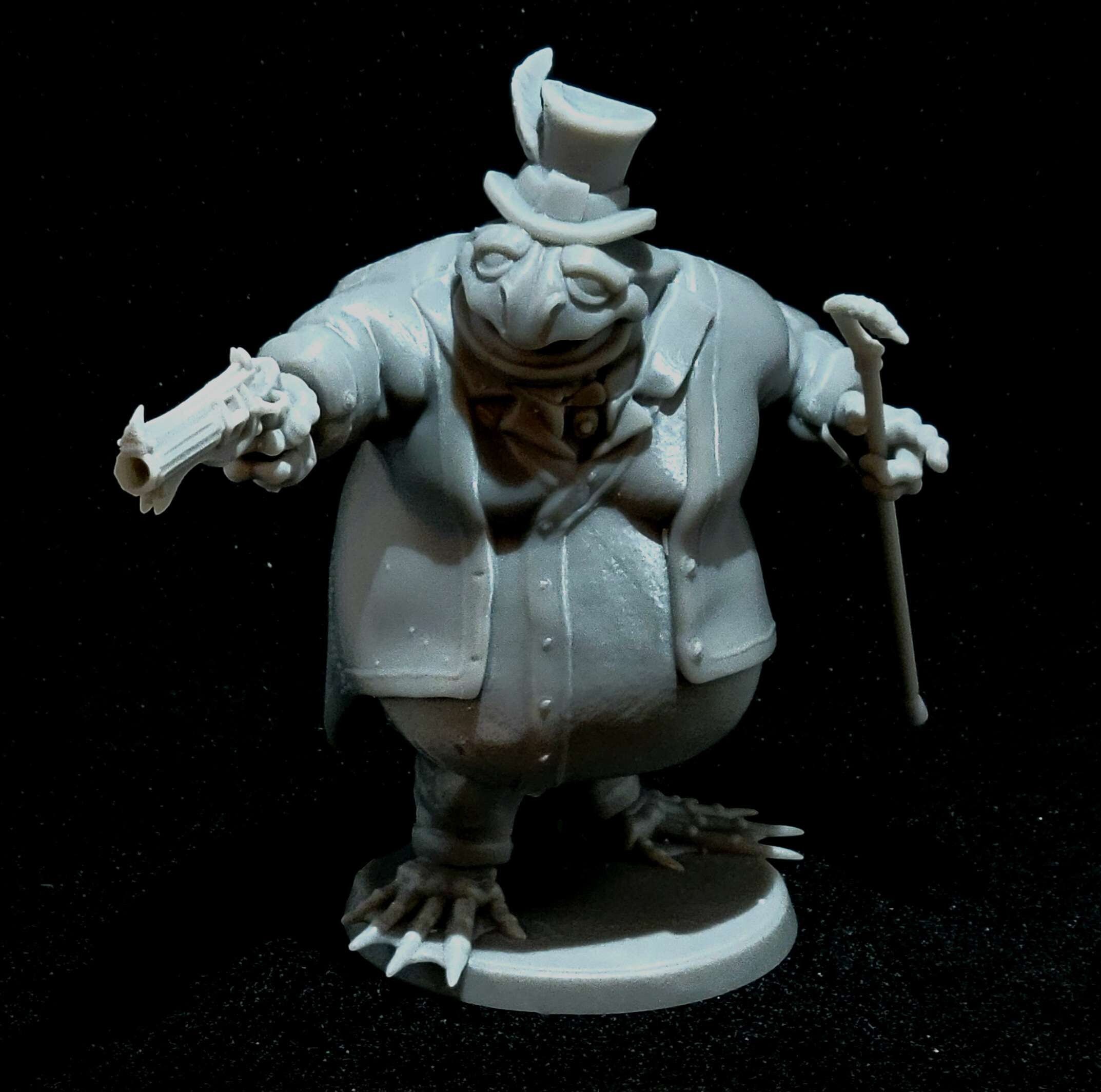 Mr.frogworth Frog Gun Man TTRPG Miniatures, Dungeons and Dragons ...