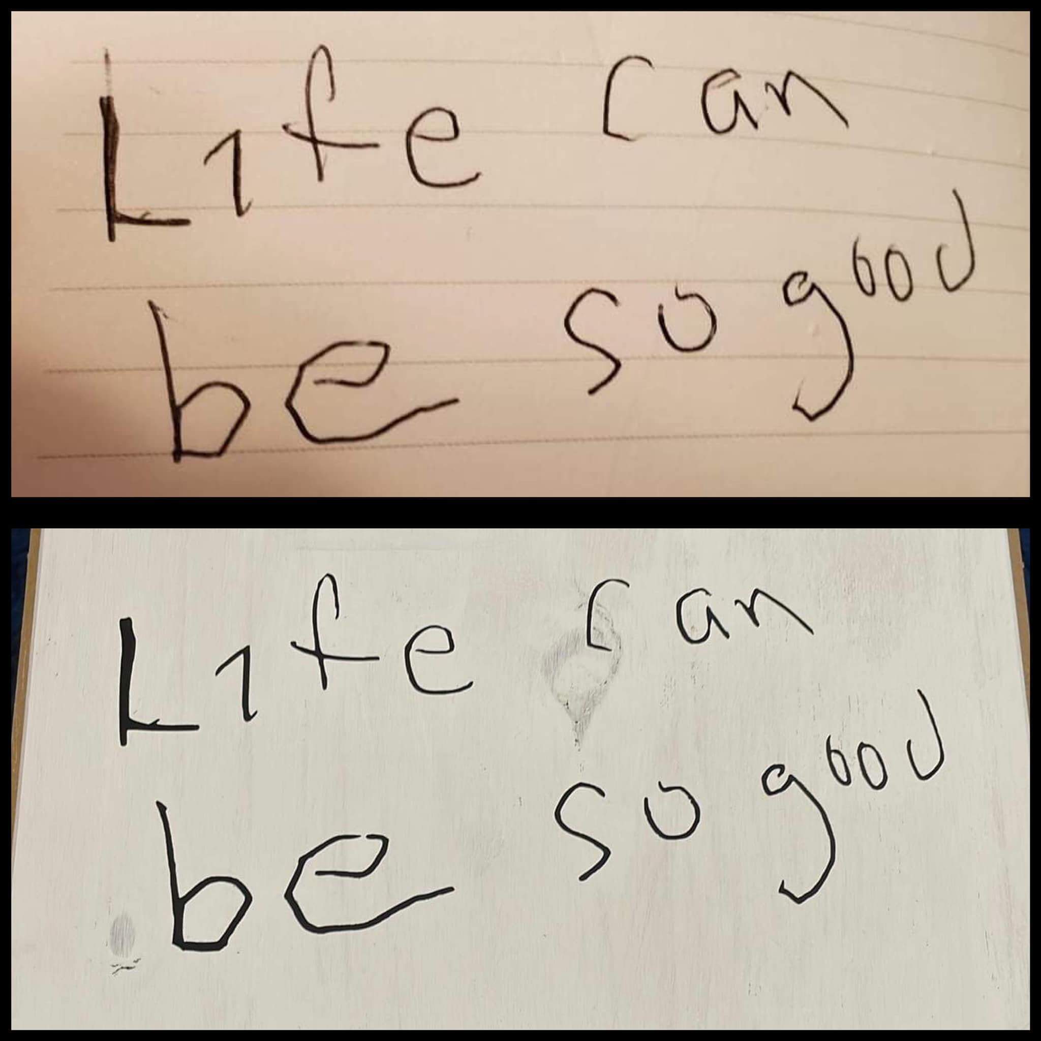 Custom Memorial Handwriting Sign - Etsy