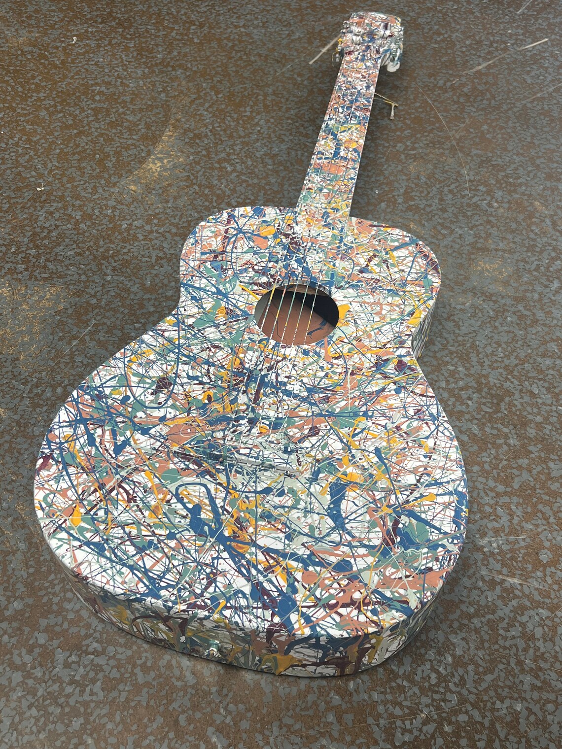 High Note Paint Splatter - Etsy