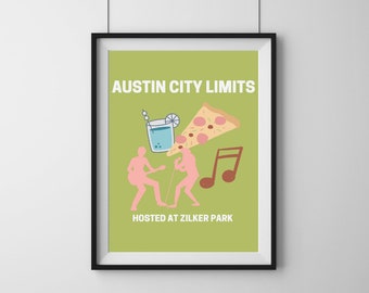 Acl Poster - Etsy
