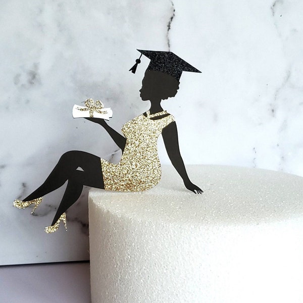 Sitting Girl Cake Topper - Etsy