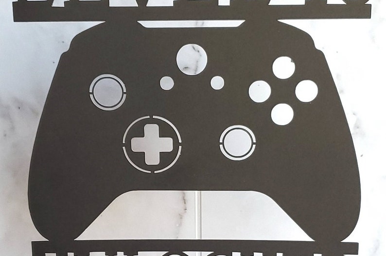 Gamer Caker Topper, Game Controller Topper, Boy's Birthday Topper ...