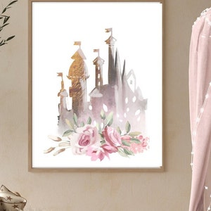 Castle Wall Printables, Bedroom Decor, Nursery Wall Art Print ...