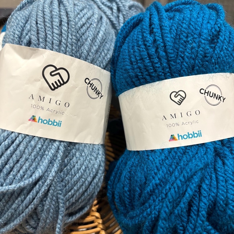 Hobbii wool yarn - Etsy Canada