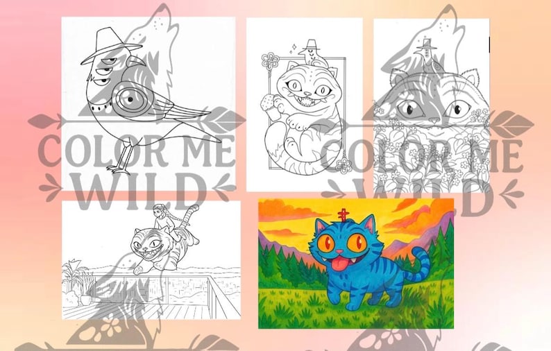 Derpy & Sussie Kpop Demon Hunters *20 Page* Coloring Book PDF - Etsy