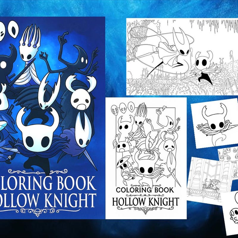 Knight Colouring Book - Etsy