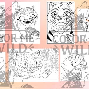 Derpy & Sussie Kpop Demon Hunters *20 Page* Coloring Book PDF - Etsy