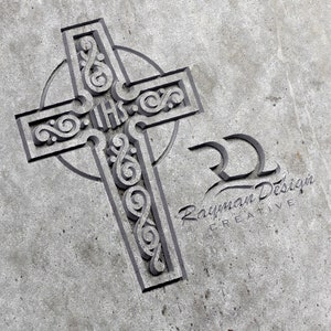 Celtic Crosses Bundle | Cross, Stencil, Outline, SVG, Vector Cut File ...