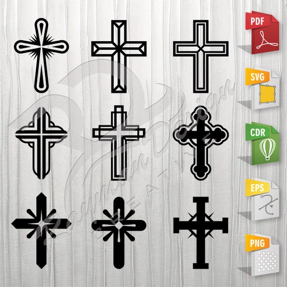 Pretty Cross Outlines