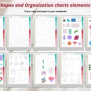 Shapes and Diagrams for Remarkable Paper Pro Journal Templates ...