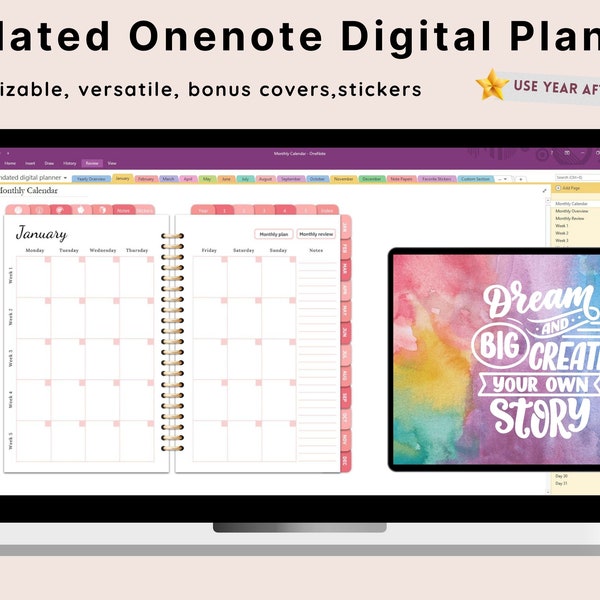 Digital Planner - Etsy