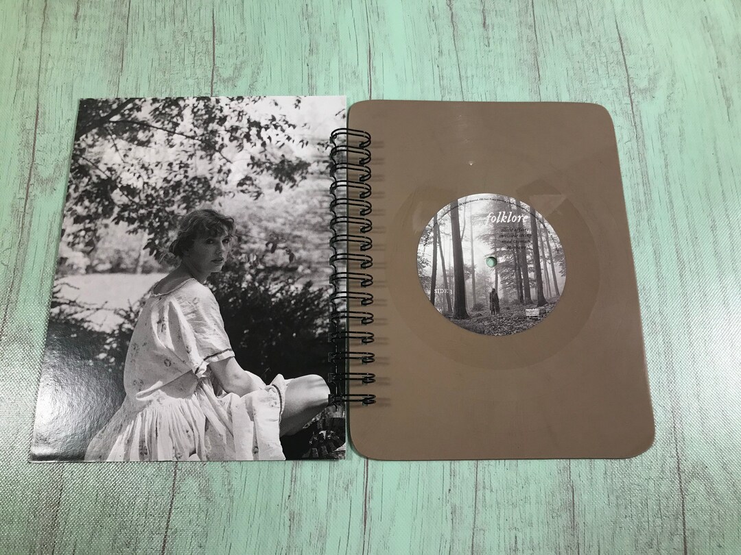 Recycled Album Notebook, Vinyl Record Notebook, Record Journal, Music ...