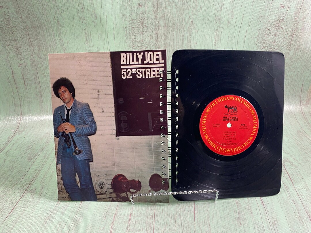 Recycled Vinyl Notebook, Album Notebook, Vinyl Record Notebook, Record ...