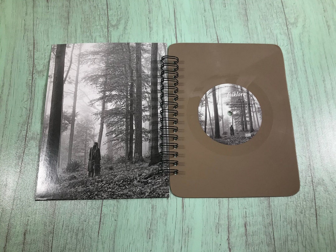 Recycled Album Notebook, Vinyl Record Notebook, Record Journal, Music ...
