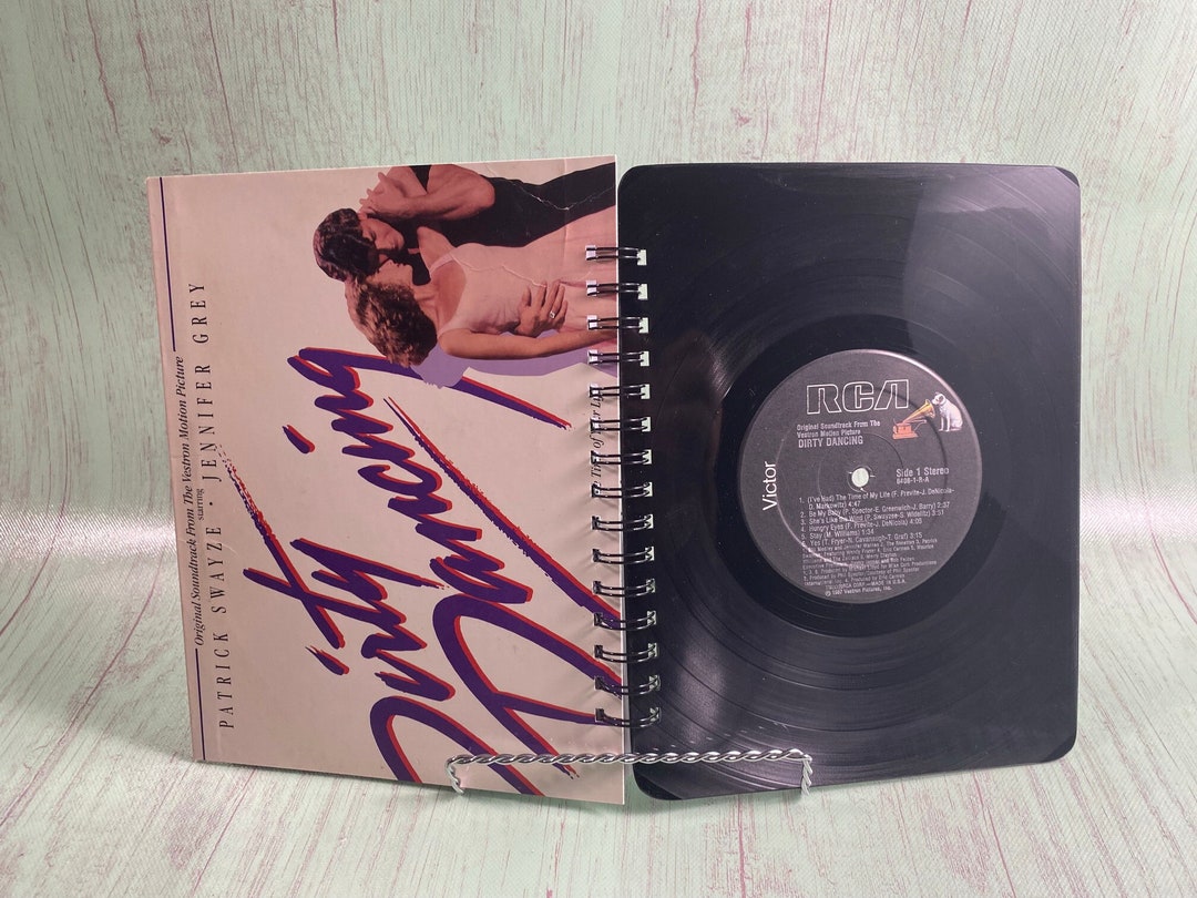 Vinyl Notebook- Vinyl Record Notebook/recycled Journal/album Cover ...