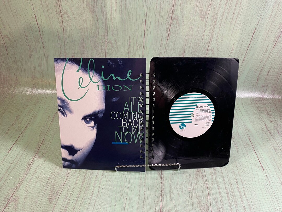 Celine Recycled Album Notebook Vinyl Record Notebook Record - Etsy