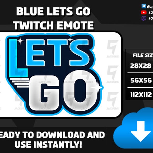 Letsgo Animated Emote - Etsy