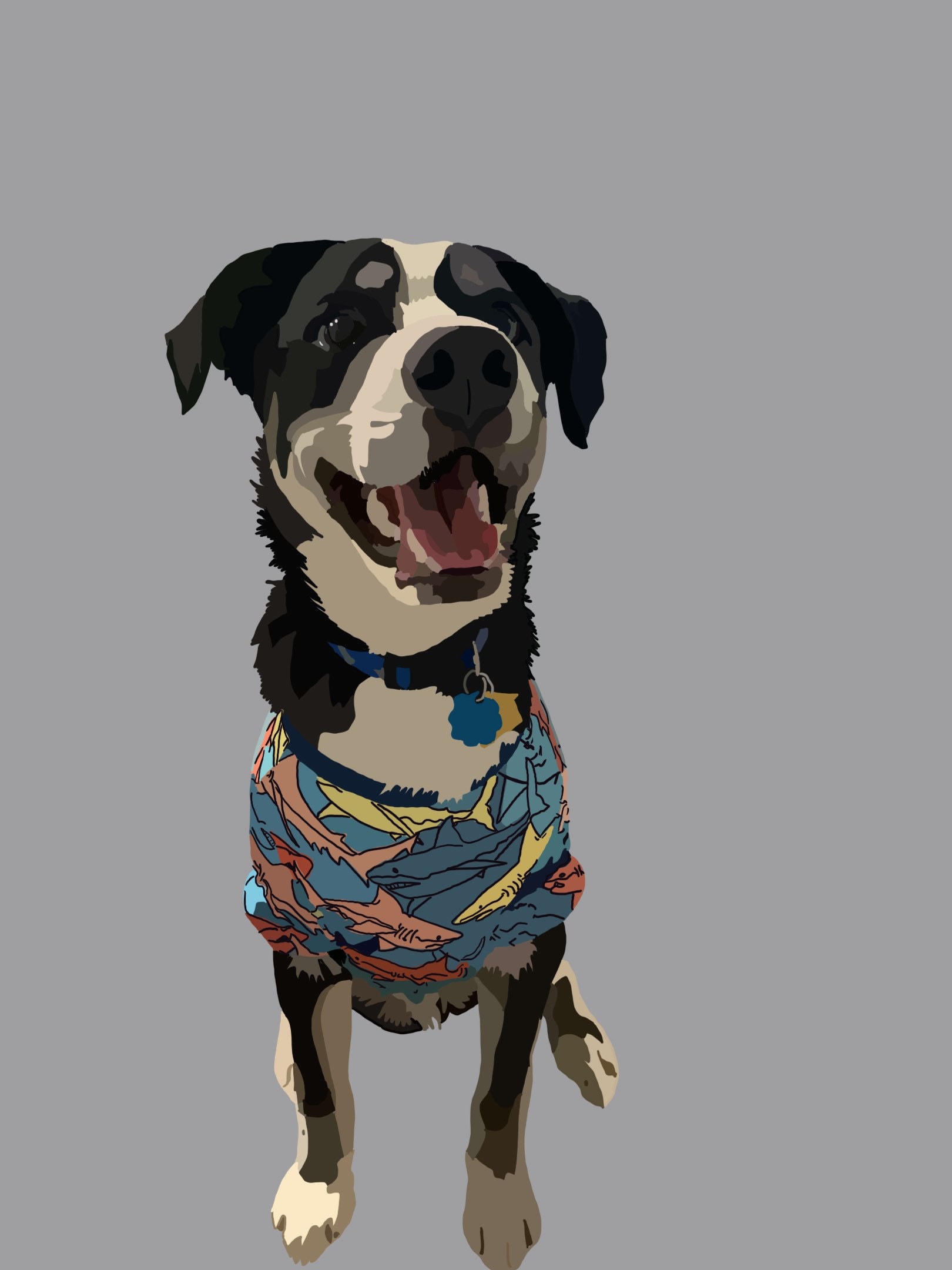 Custom Animal Mosaic Art - Etsy