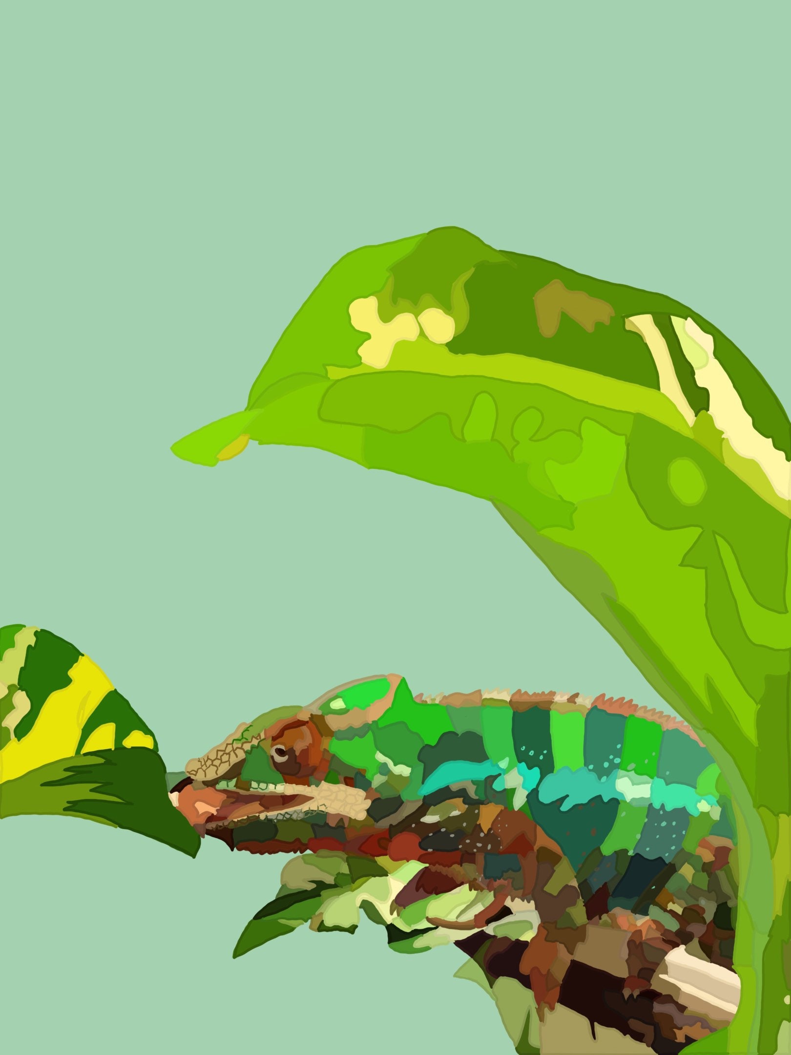 Custom Animal Mosaic Art - Etsy