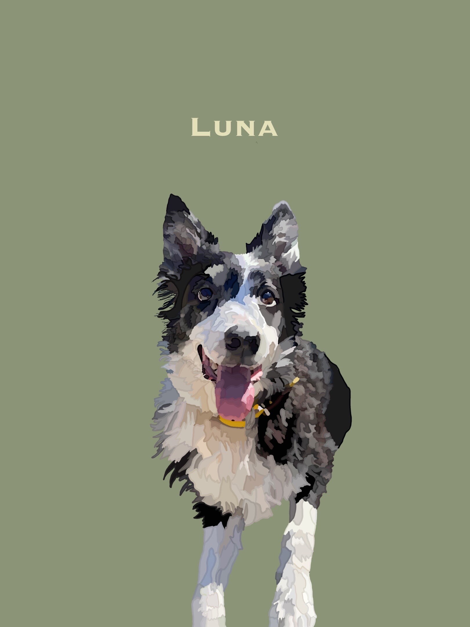 Custom Animal Mosaic Art - Etsy