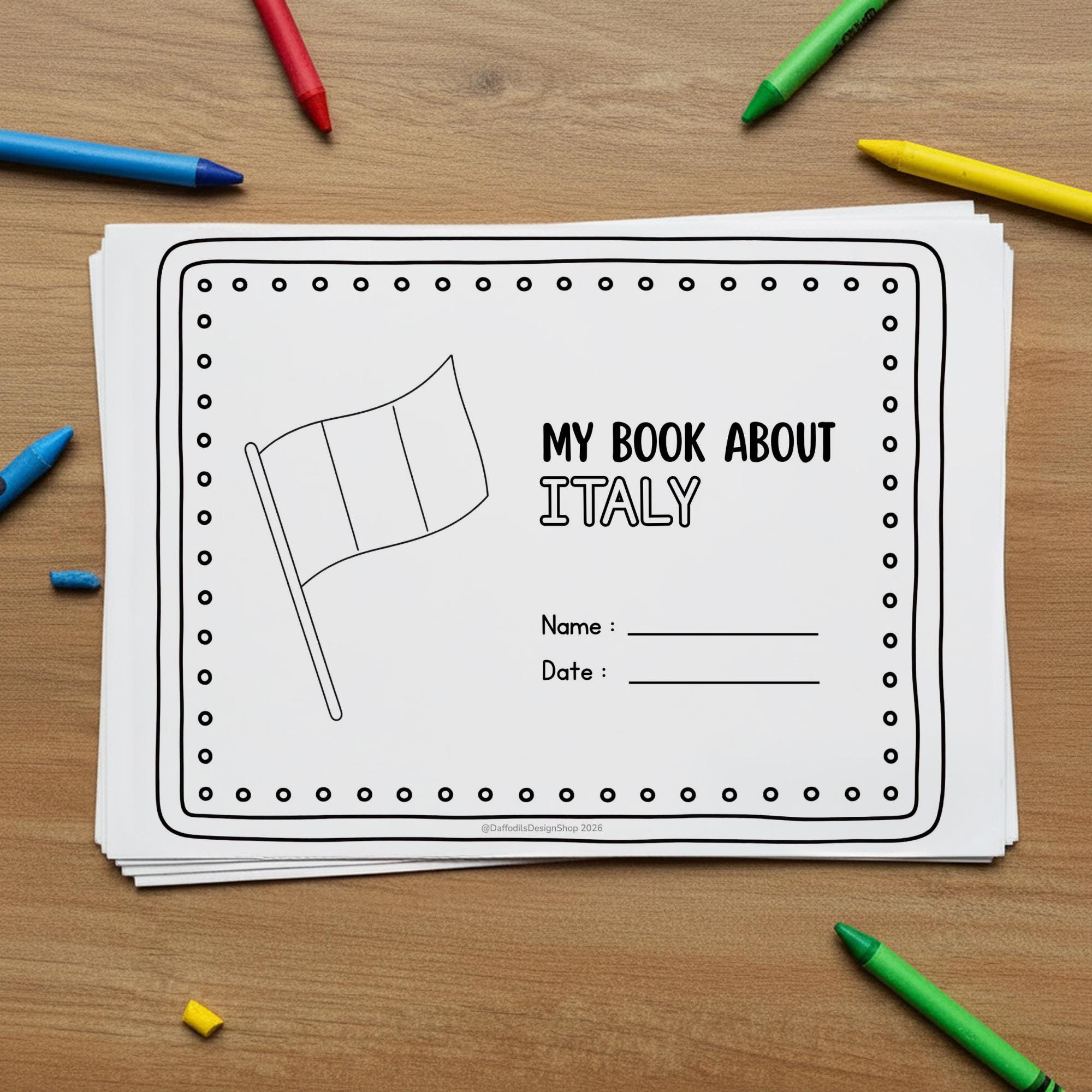 Italy Country Study Worksheets for Kids | Geography, Language, Culture ...