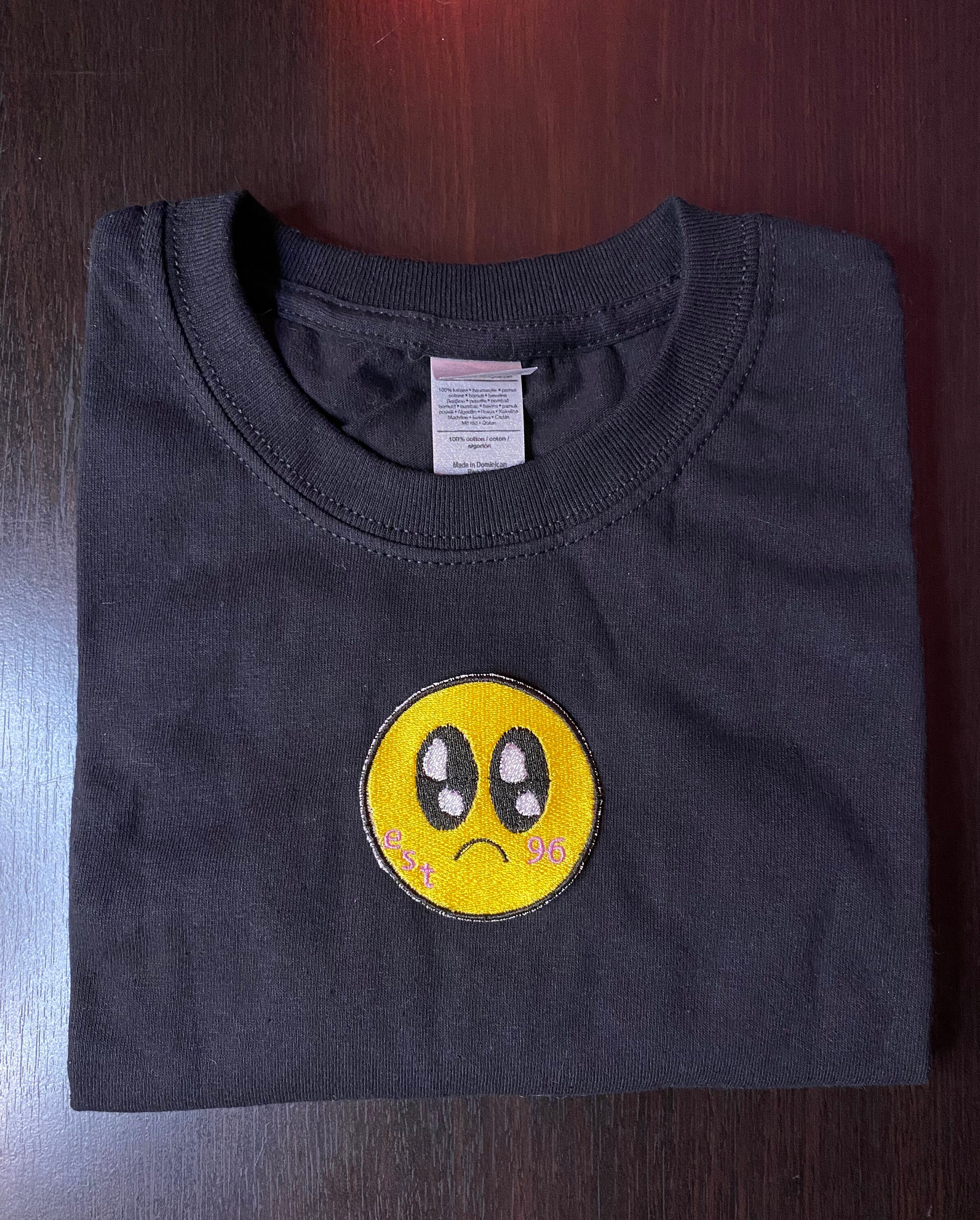 Sad Face Patch, Sad Patch, 1996 Patch, Smiley Patch, Unhappy, Sad Stitch, Emotional Patch - Etsy