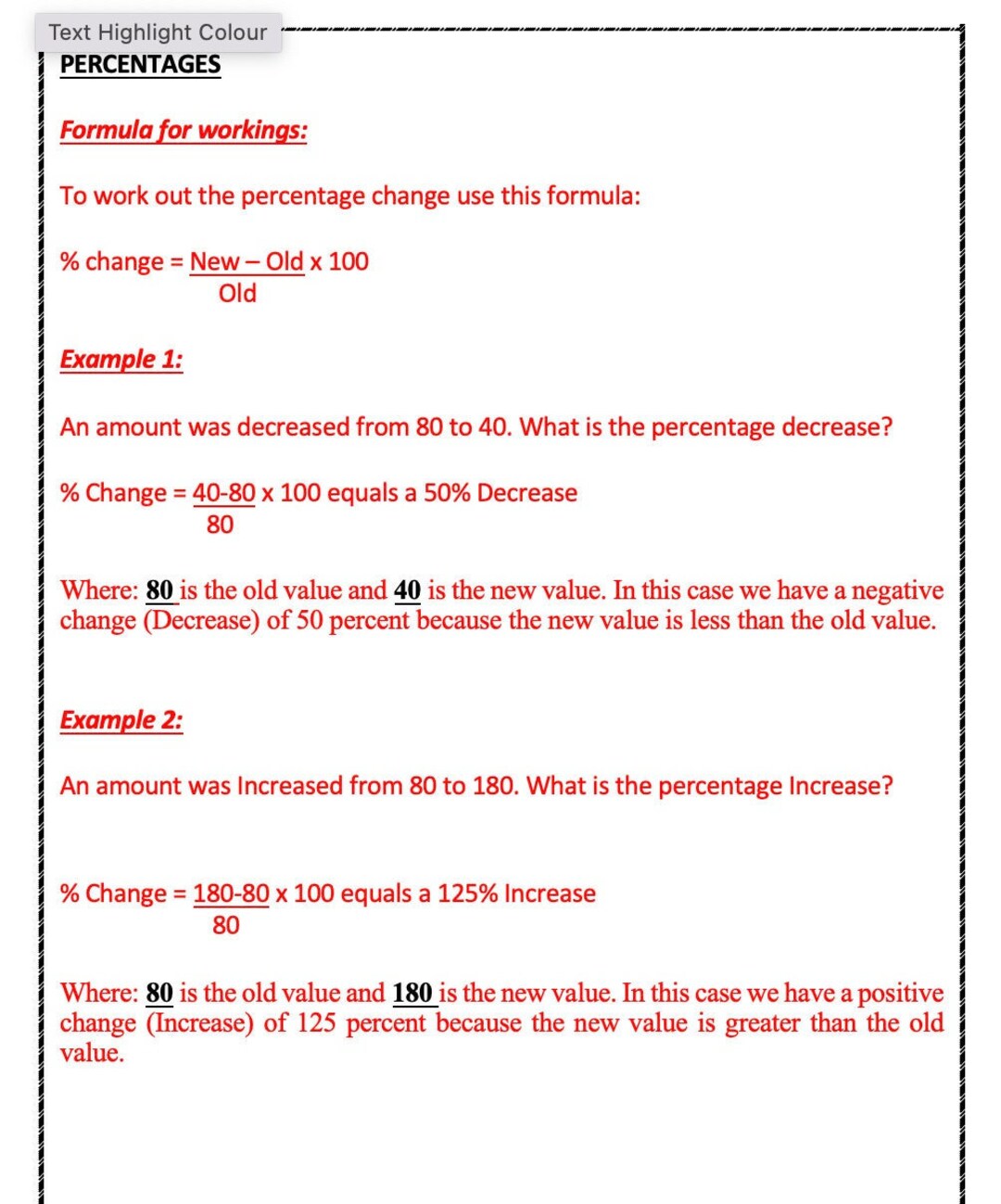 Printable Math Worksheets Percentages Probability Median Etsy