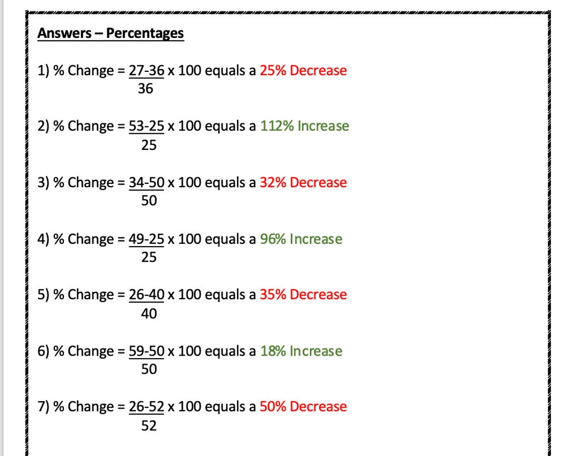 Printable Math Worksheets, Percentages, Probability, Median, Homeschool ...