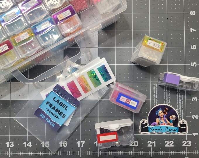 Square Label Frames -for Diamond Painting Labeling / Washi Tape ...