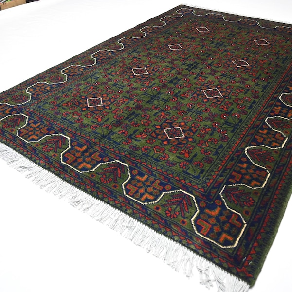 Dark Green Rug - Etsy