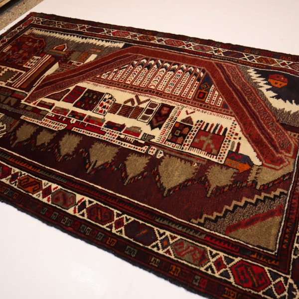 Pictorial Rug - Etsy