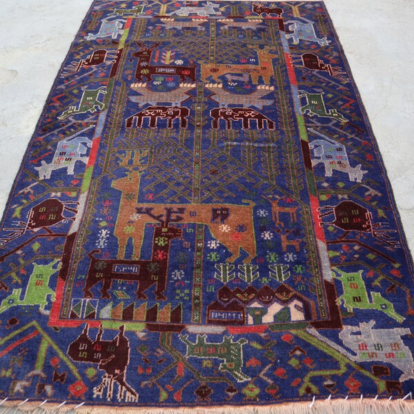 Pictorial Rug - Etsy