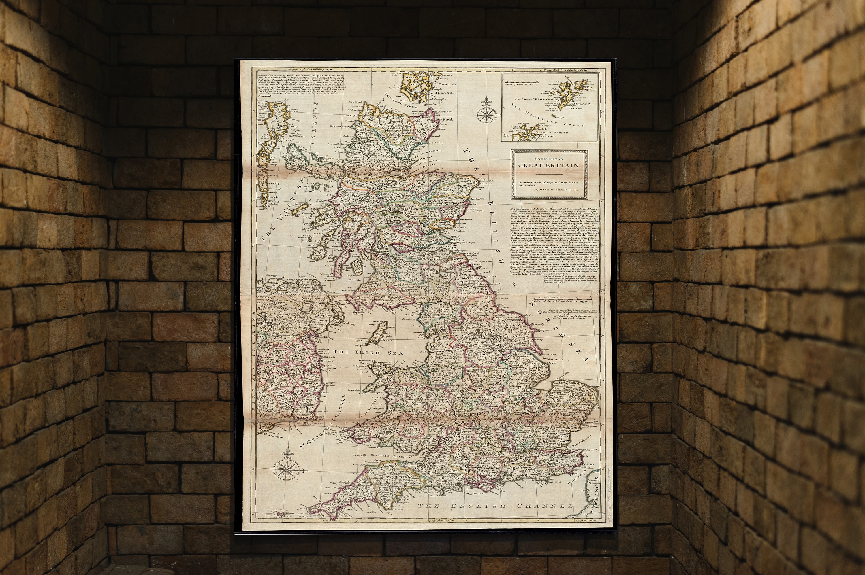 Map of Great Britain 1792, Antique Map of Great Britain, Digital - Etsy