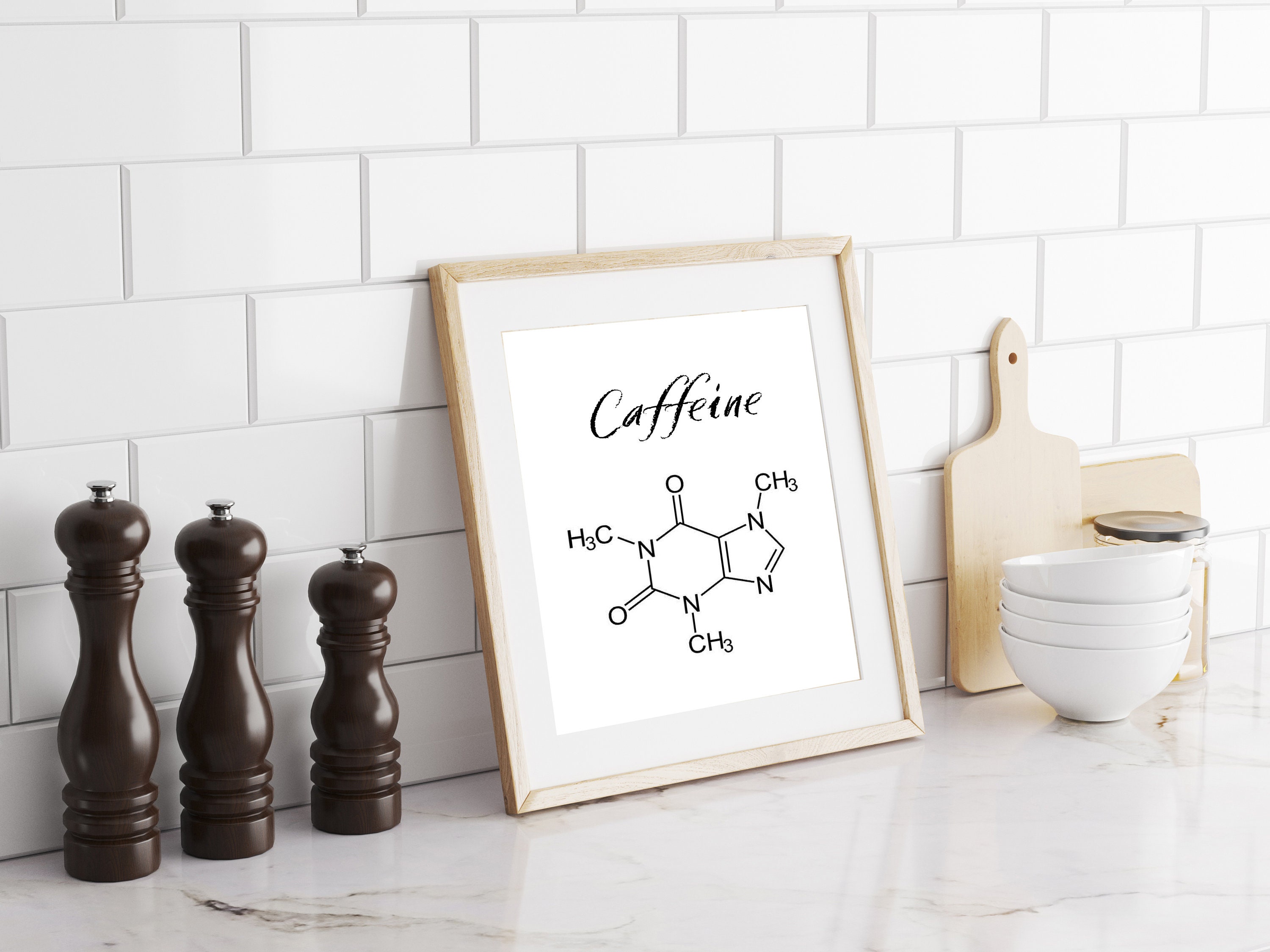 Coffeine Formula, Coffee Addict, Coffee Formula, Kitchen Art, Wallart ...